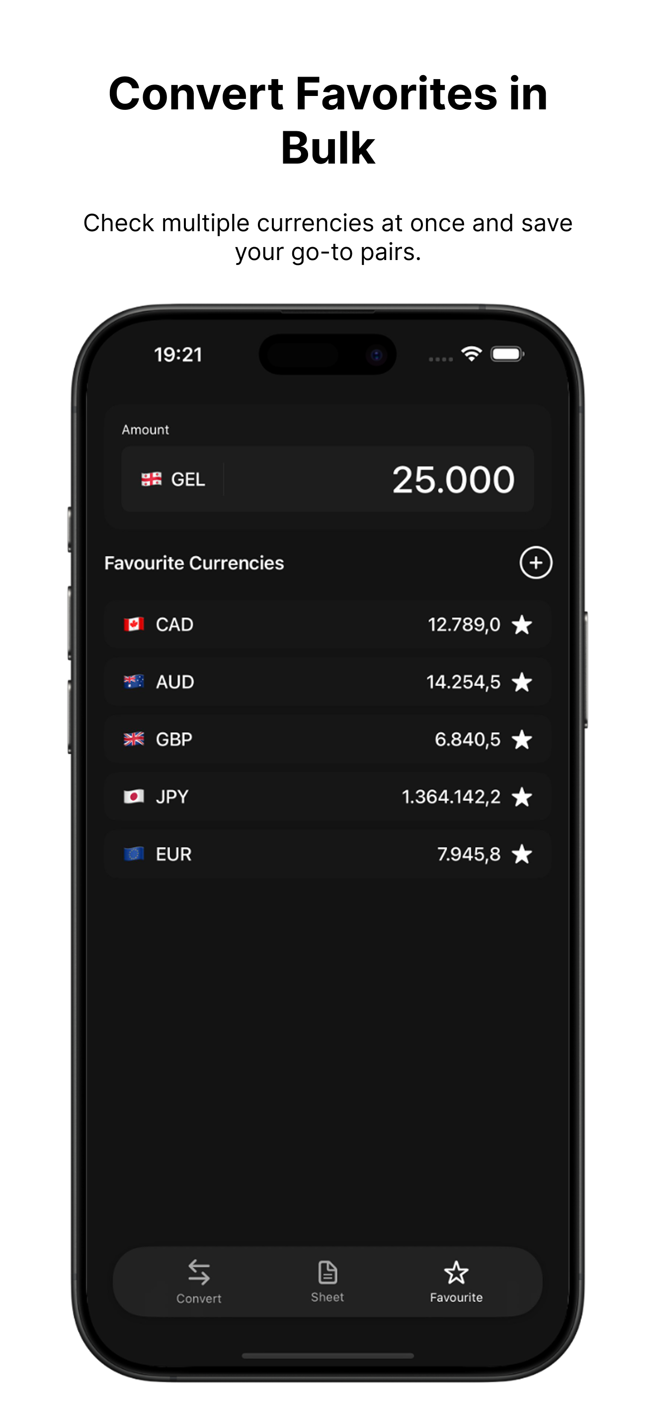 Currency Converter – Convert currencies instantly